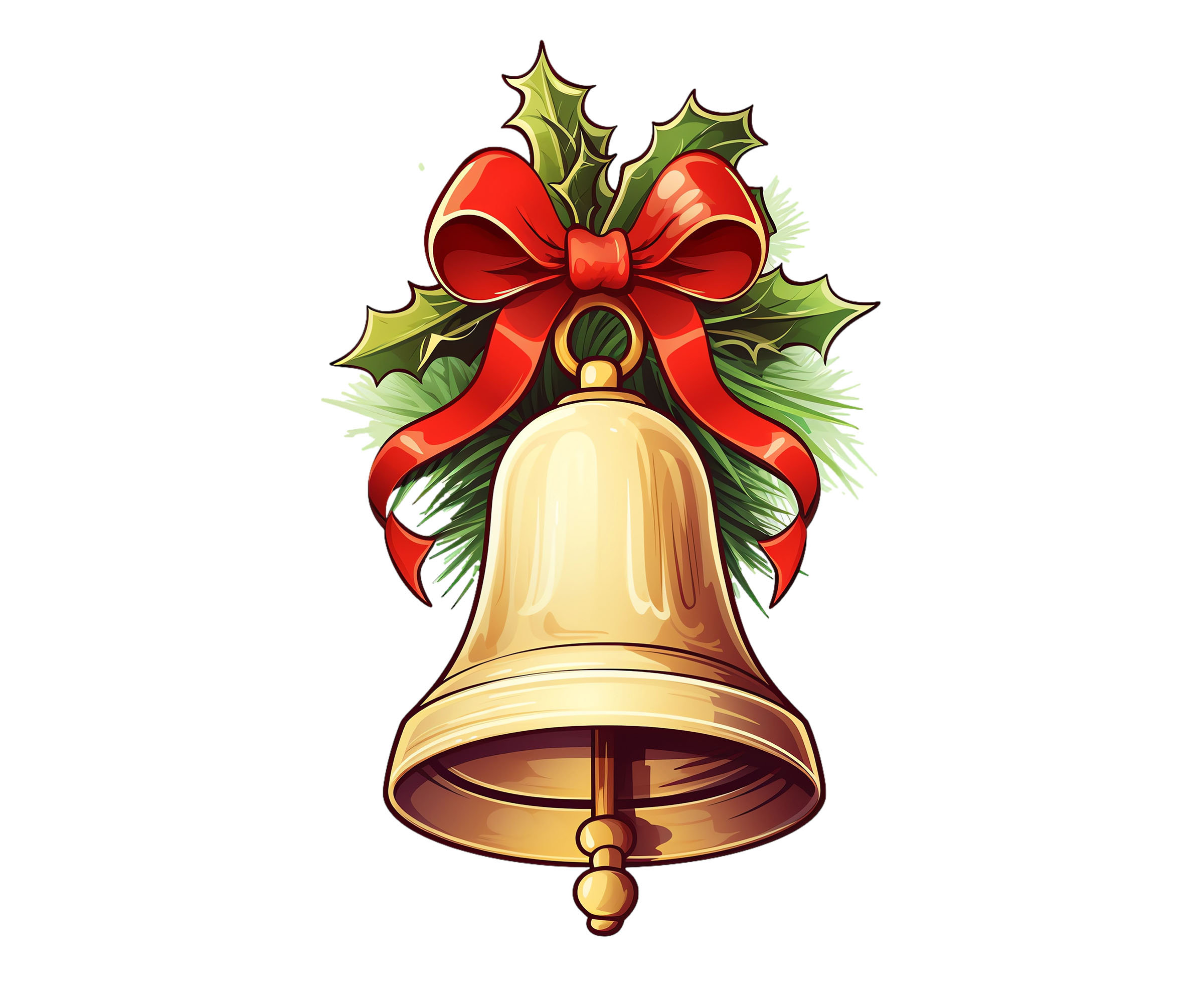 Jingle Bells Clipart For Creative Christmas Crafts